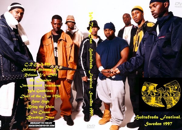 Wu Tang Clan 1997 Hultsfreds Festival, Sweden DVD | Rock Concert DVD's
