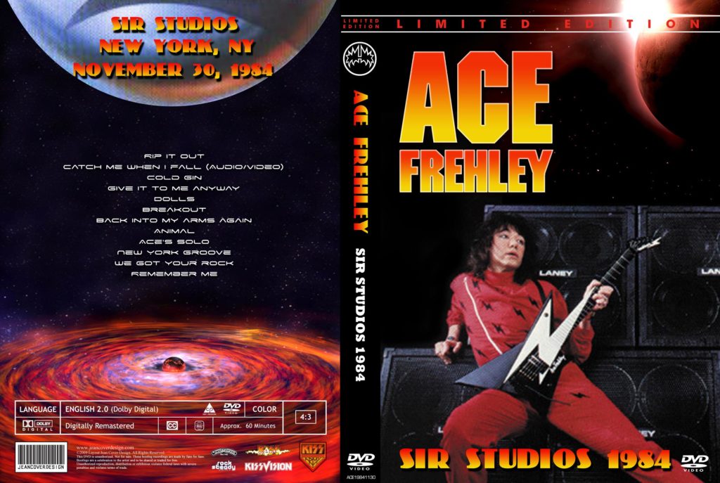 Ace Frehley 1984-11-30 Sir Studios, New York DVD.jpg – Rock Concert DVD's