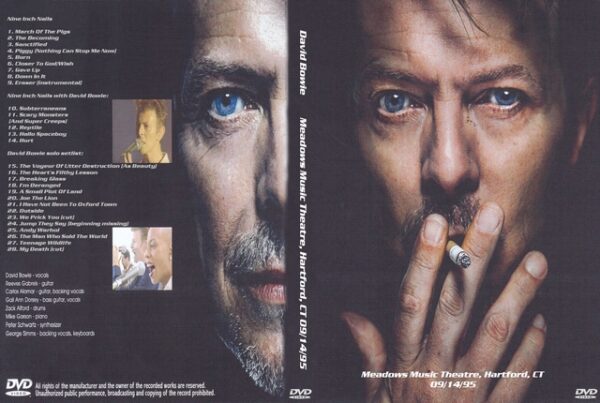 David Bowie 1995-09-14 Meadows Music Theatre, Hartford, CT DVD – Rock ...