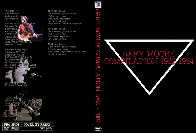 Gary Moore Compilation 1982-1984 DVD | Rock Concert DVD's
