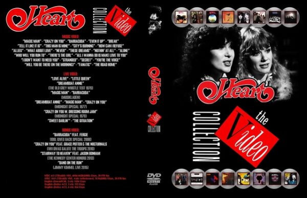 Heart Video Collection DVD – Rock Concert DVD's