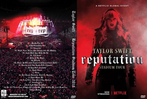 Taylor Swift 2018 Reputation Stadium Tour DVD – Rock Concert DVD's