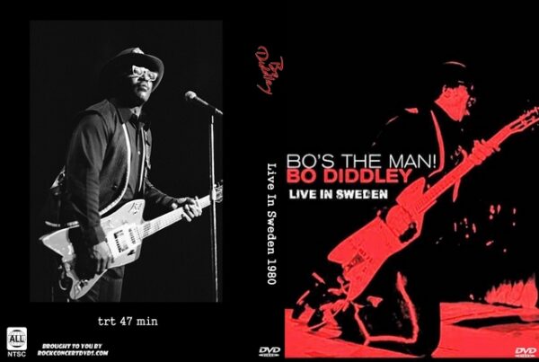 Bo Diddley Live In Sweden 1980 DVD – Rock Concert DVD's
