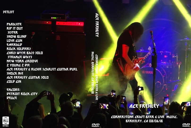 Ace Frehley 2018-08-06 Cornerstone Craft Beer & Live Music, Berkeley ...
