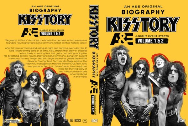 Kiss Biography KISStory 2021 Part 1 and 2 DVD – Rock Concert DVD's