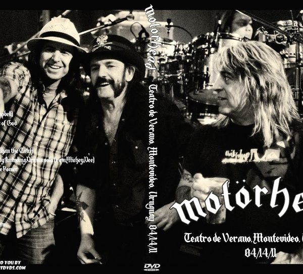 Motorhead 2011-04-14 Teatro de Verano, Montevideo, Uruguay DVD | Rock ...
